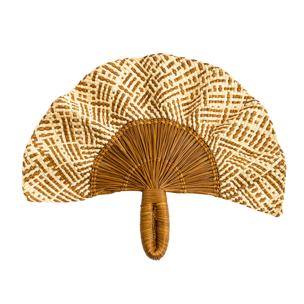Wavy Fan | Tan & Natural – KNITH